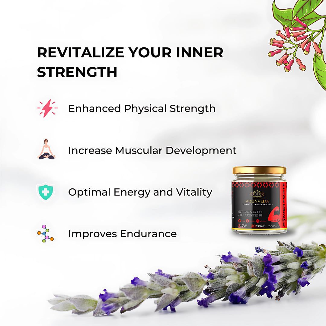 Arunveda Power Forte Strength Booster (Pack of 2)